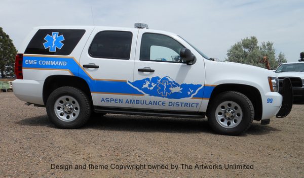 EMS Command Ambulance District Vehicle Graphics - The Artworks ...