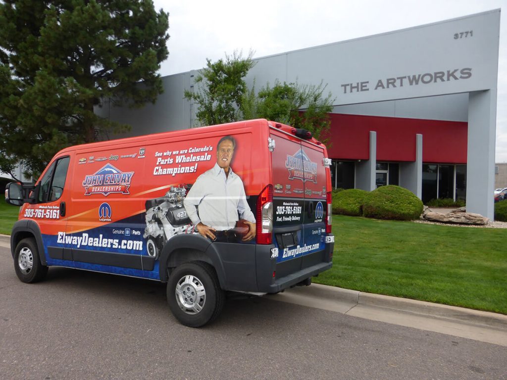 Commercial Fleet Van Graphics - The Artworks Unlimited, LLC